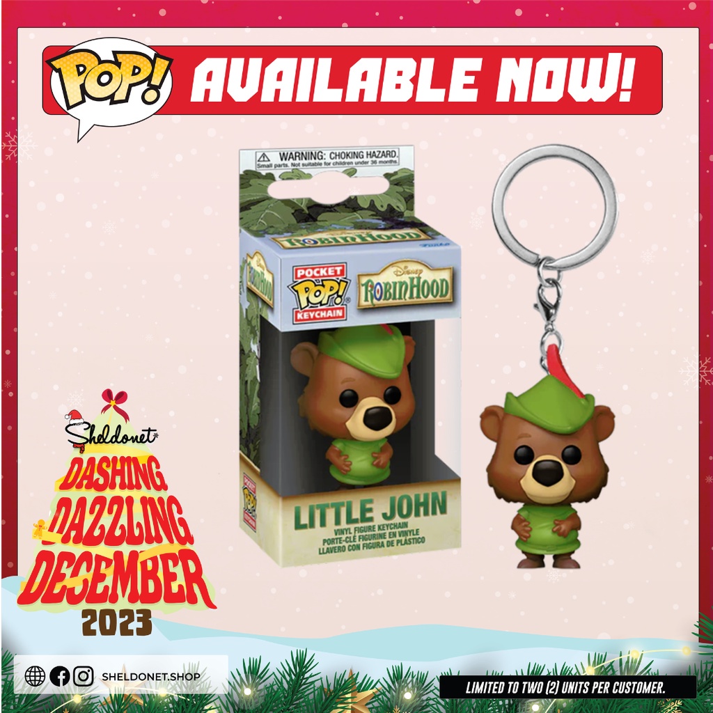 Funko Pocket Pop! Keychain: Robin Hood - Little John | Shopee Malaysia