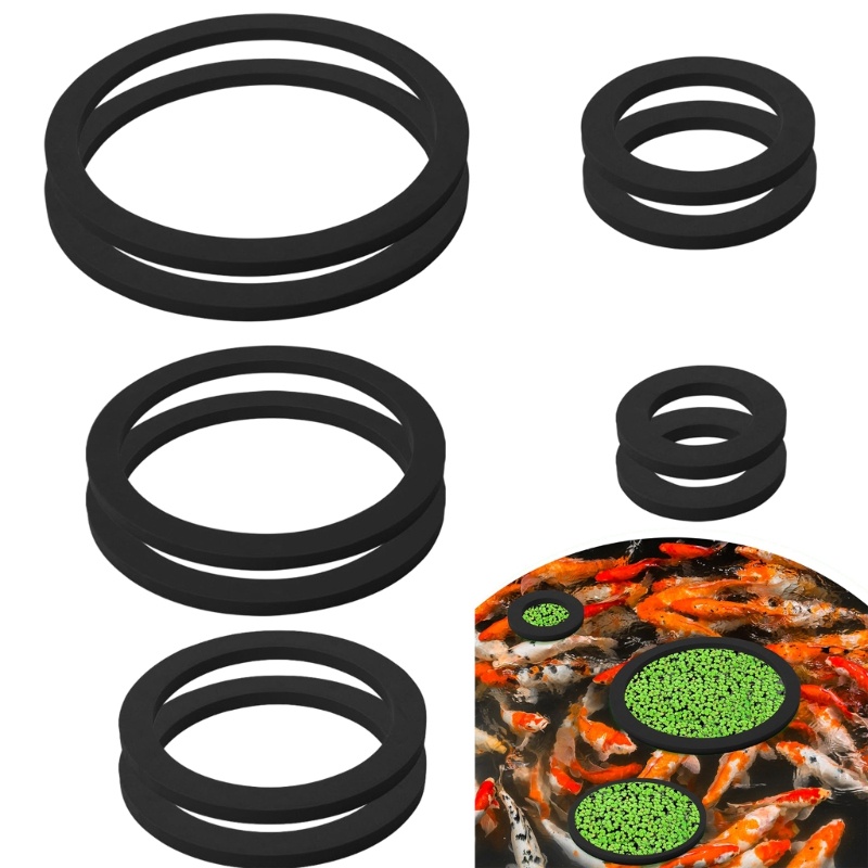 SC 80-200mm Floating Plant Rings Floating Plant Holder Fishtank Habitat ...