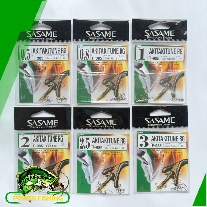 Sasame akitakitsune RG F985 hook | Shopee Malaysia