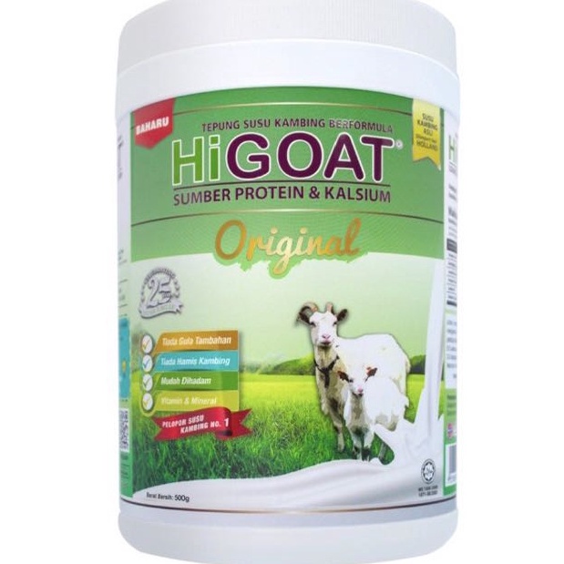 HiGoat Original Milk Powder Jar ( 500g ) | Shopee Malaysia