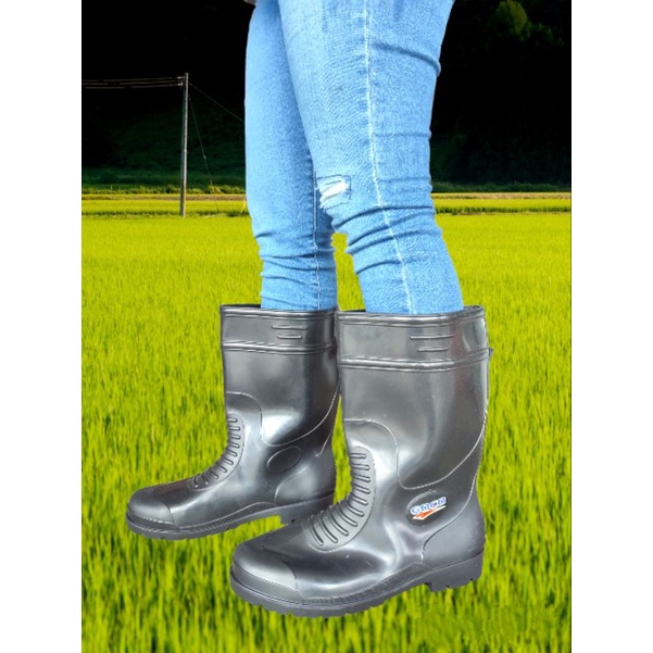 kasut boot / boots / rubber boots / kasut but / kasut getah / safety ...