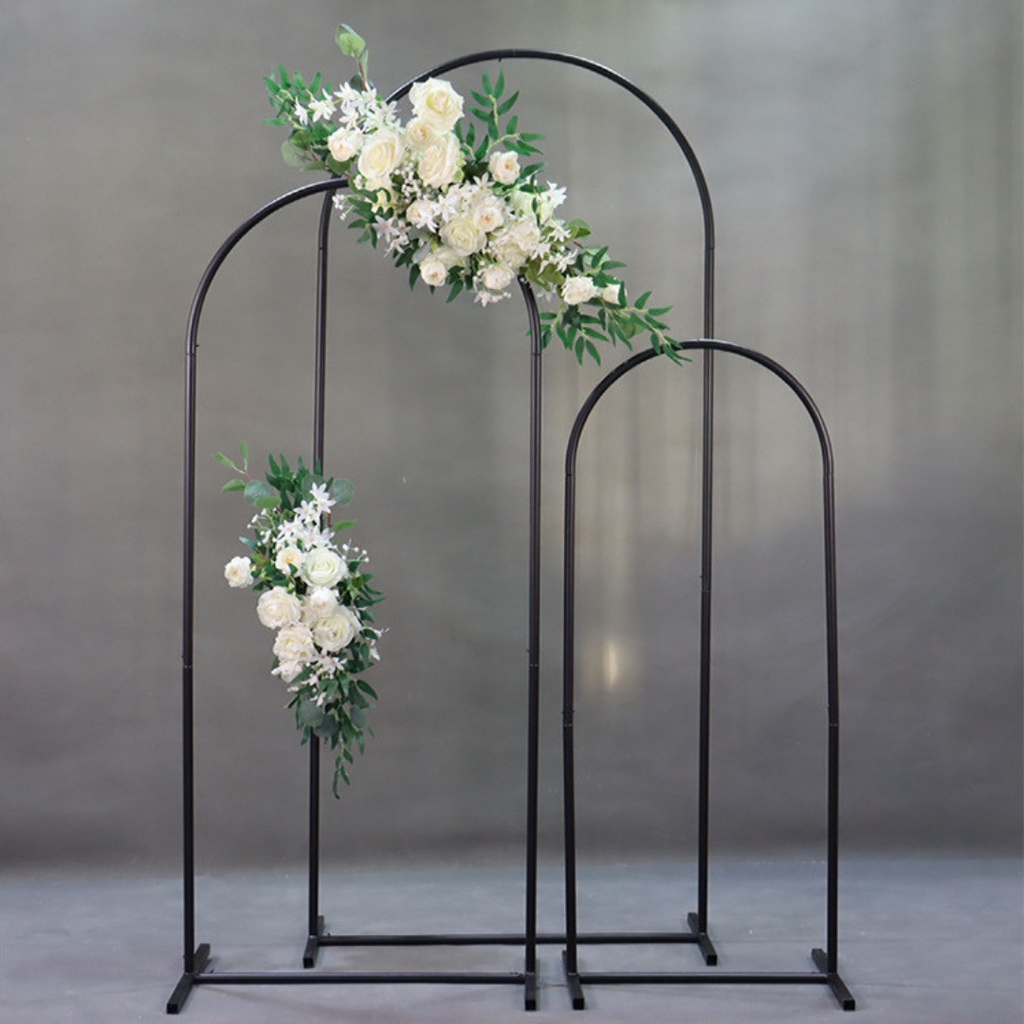 Wedding Single Arch Backdrop Iron Flower Stand Event Props Decoration ...