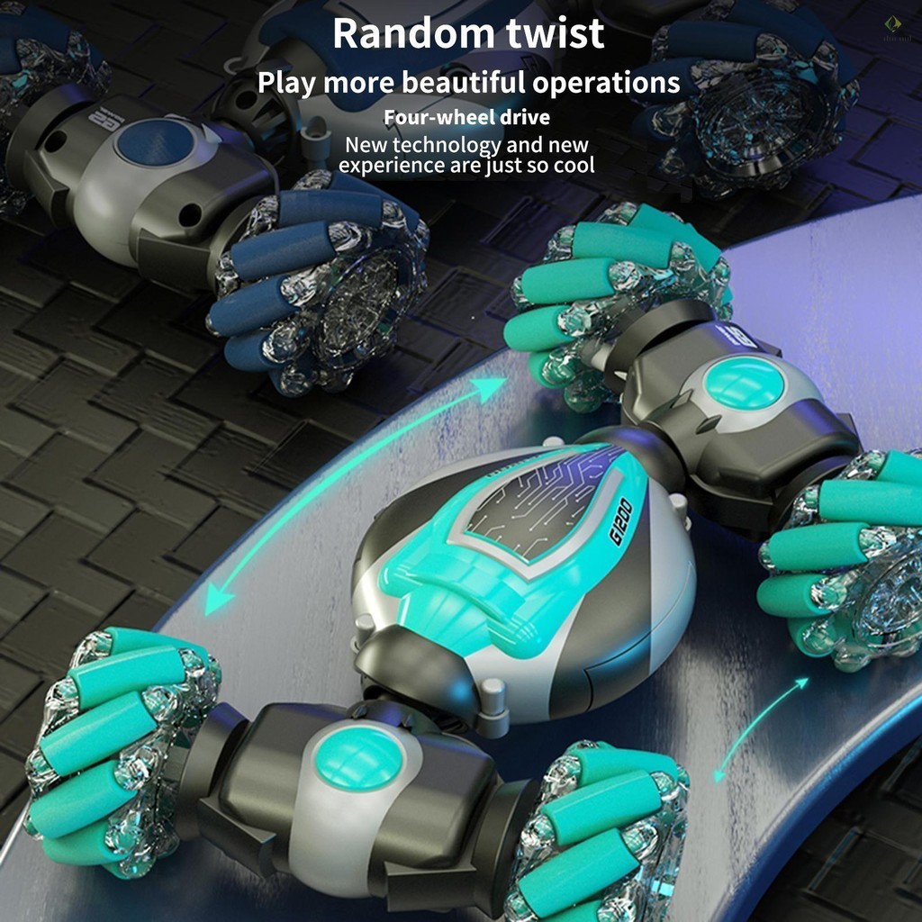 Remote Control Stunt Car 2.4GHz Watch Gesture Sensor Control Deformable ...