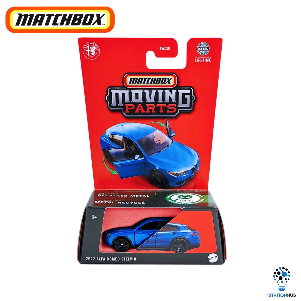 Matchbox Moving Parts 2022 Alfa Romeo Stelvio Car | Cars Collector Kids ...