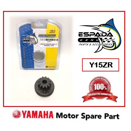 YAMAHA Y15 Y15Z Y15ZR GEAR START LEBIH KUAT TAHAN LAMA RACING STARTER ...