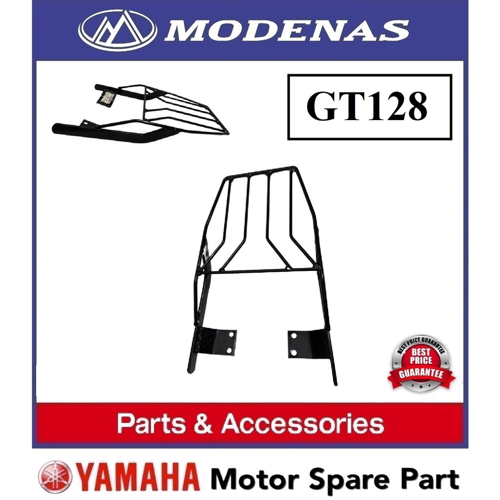 MODENAS GT128 BOX CARRIER 0 MONO RACK BESI LETAK TONG BELAKANG CARRIER ...