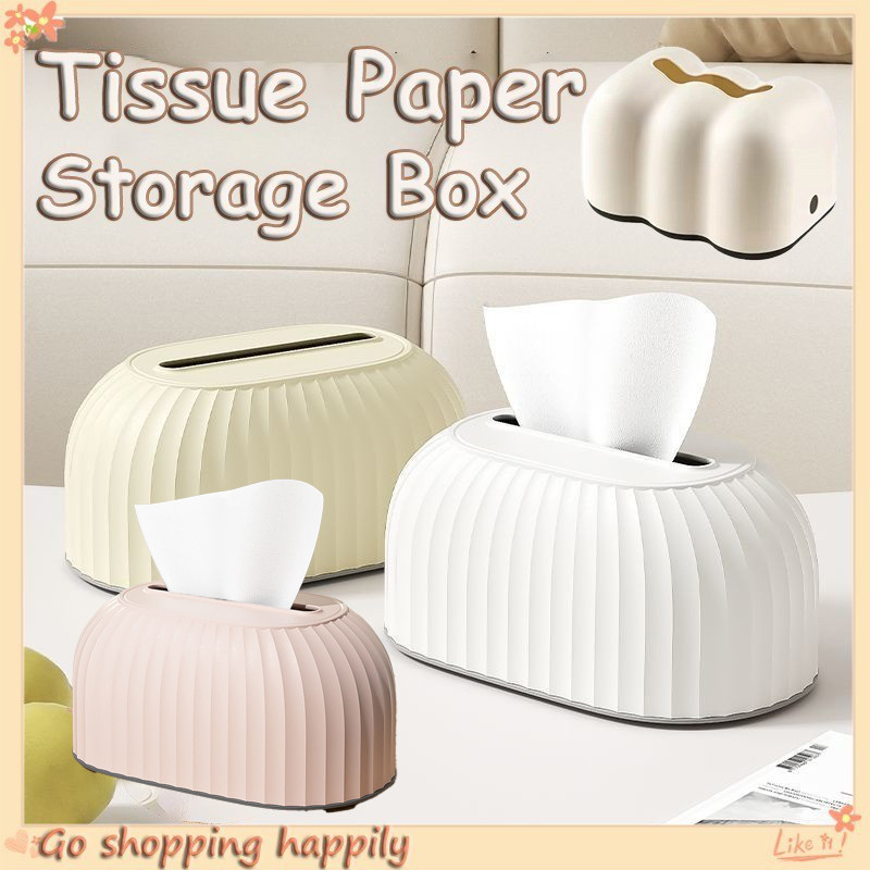 Tissue Paper Storage Box Thickened Wall Mounted Paper Box Living Room ...