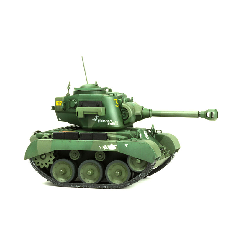 Children's Toy Assembled Model MENG WWT-010 American Heavy Tank M26 ...