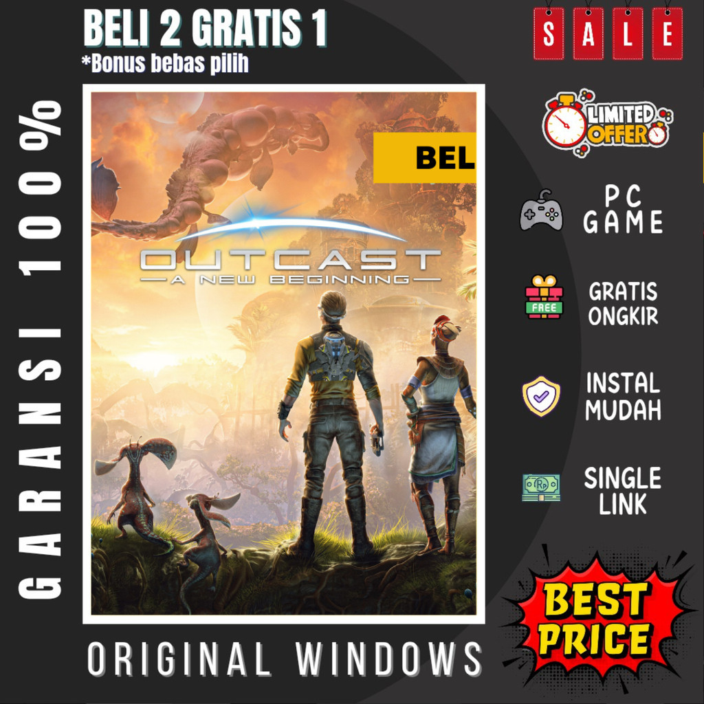 Outcast A NEW BEGINNING - PC GAME - LAPTOP GAME - PC GAMES - BUY 2 GET ...