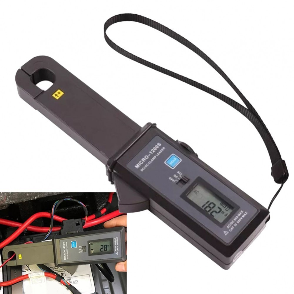 Car Leakage Detector Clamp Meter for Efficient Measurement of DC and AC ...