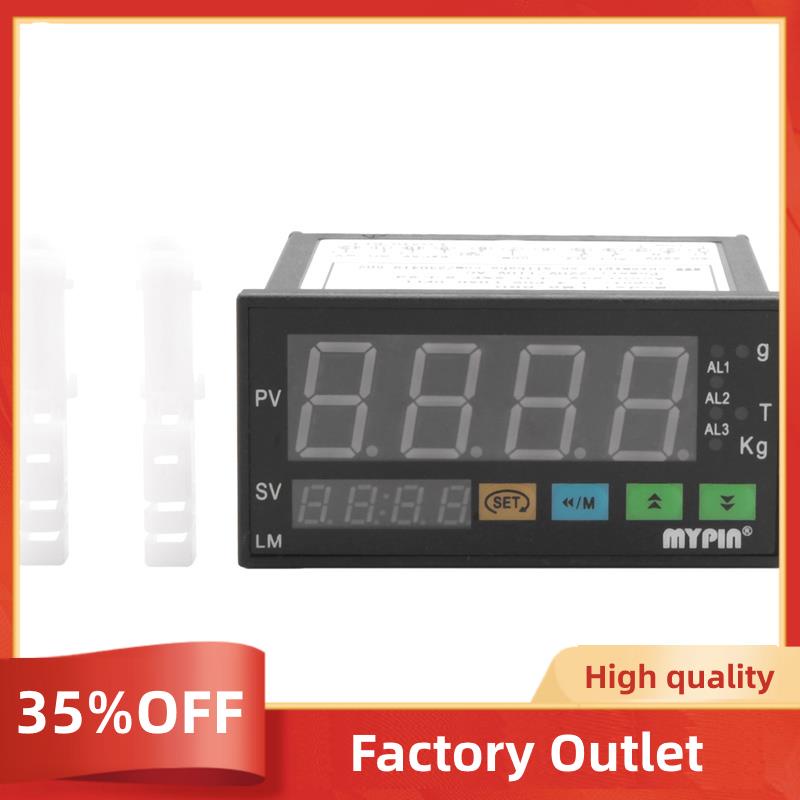 MYPIN Digital Weighing Controller Load-Cells Indicator 2 Relay Output 4 ...