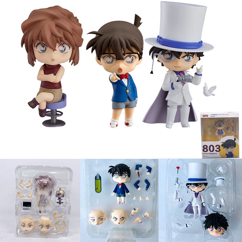 Nendoroid Detective Conan 1412 Kaitou Kiddo 803 Edogawa Konan 1140 Ai ...