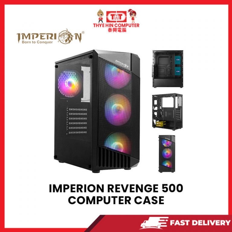 IMPERION REVENGE 500 COMPUTER CASE | Shopee Malaysia