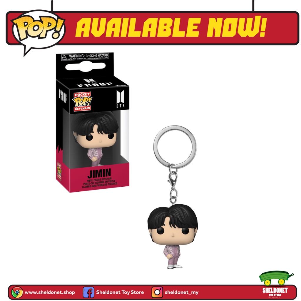 Funko Pocket POP! Keychain: BTS (Proof) - Jimin | Shopee Malaysia