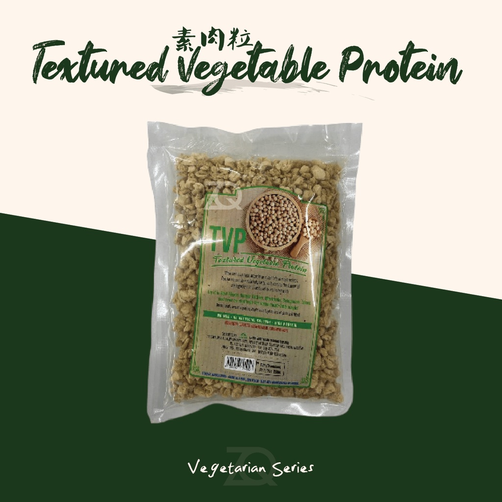 LI-TER Textured Vegetable Protein (Crumbles) 立德 素肉 (碎) 200g | Shopee ...