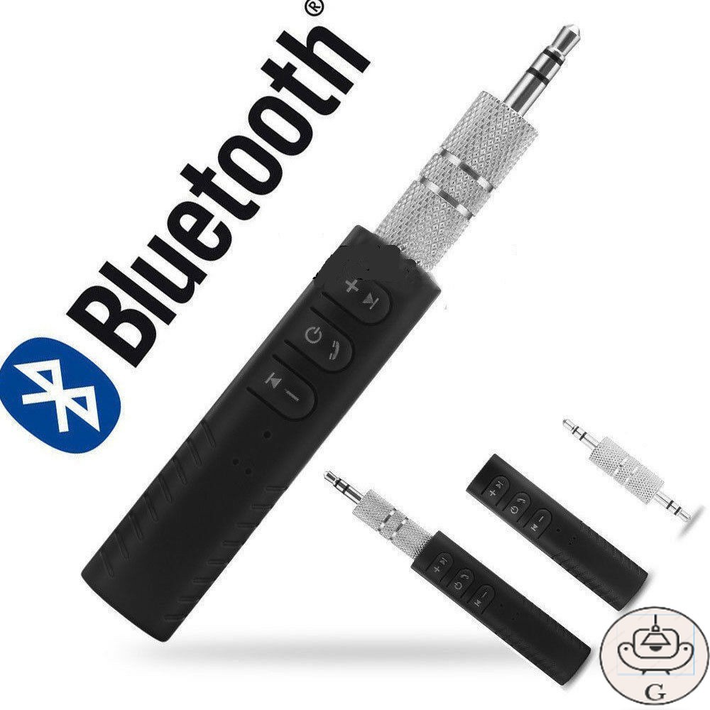 GS 3.5mm Mini Bluetooth Receiver AUX Audio Kit Jack Wireless-New Design ...