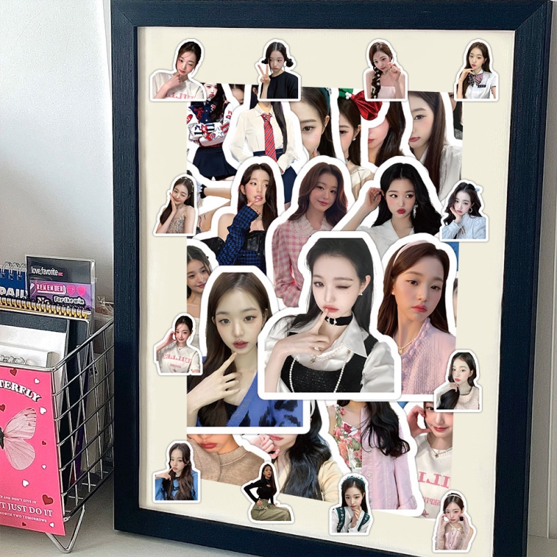 60pcs Jang Wonyoung Kpop IVE Stickers for Notebook Scrapbook Journal ...