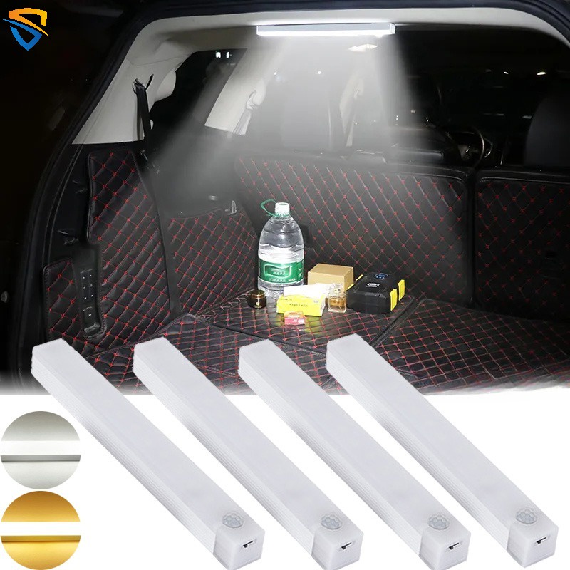 Portable Car Magnetic Sensor Light Floor Trunk Hood Type-C Rechargeable ...