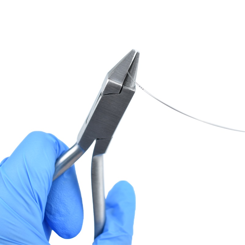 Stainless Steel Pliers Wire Bending Forceps Loop Forming Pliers Dental ...