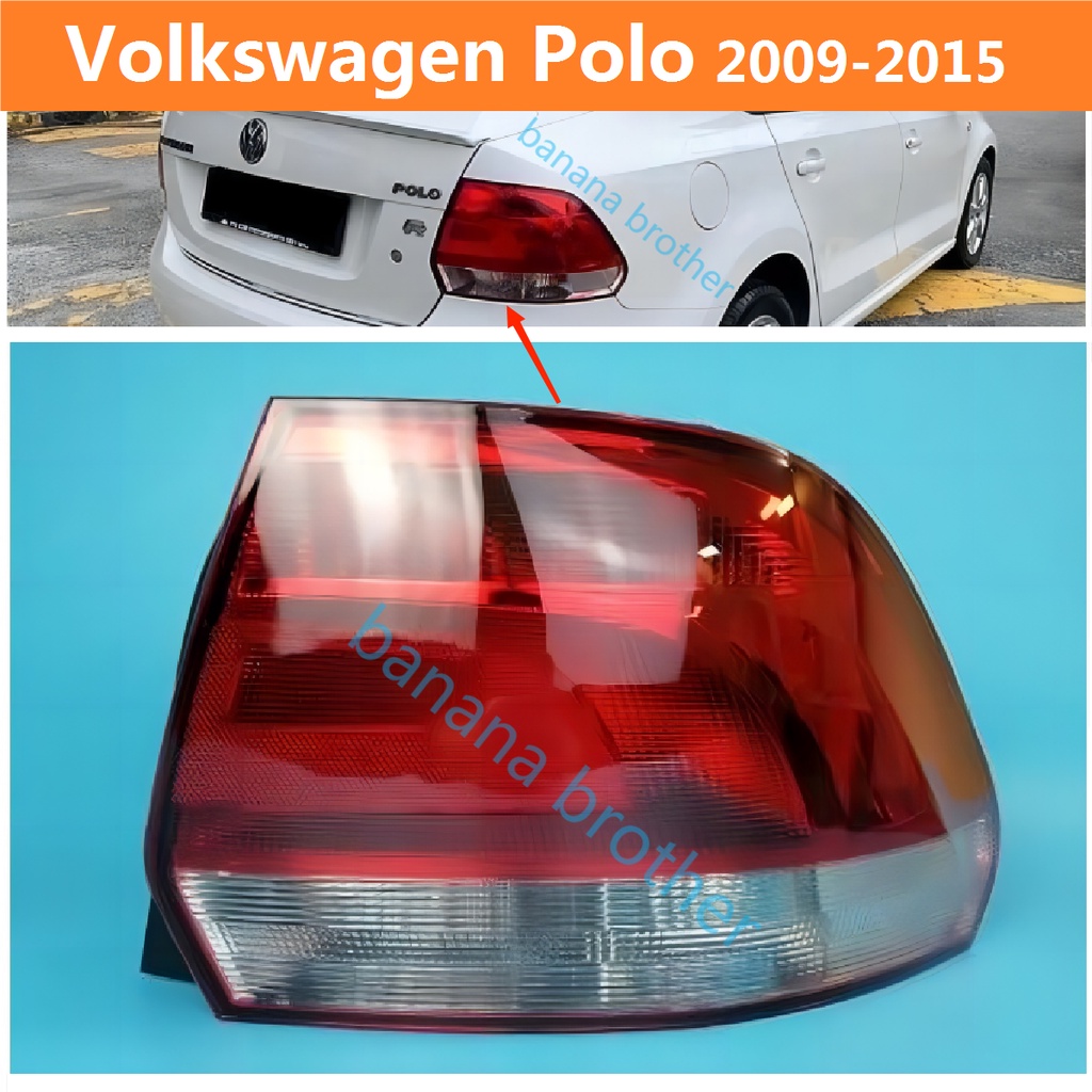Volkswagen Polo tail lamp Polo Vento Sedan tail lamp 2009-2015 /2016 ...