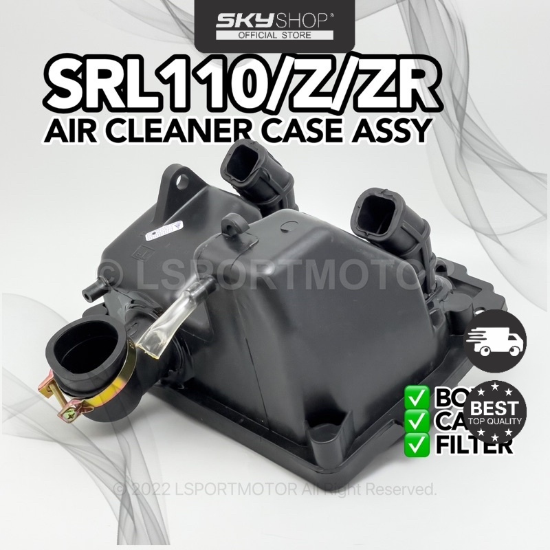 YAMAHA SRL110 / Z / ZR AIR CLEANER CASE ASSY (COMPLETE) KOTAK ANGIN ...