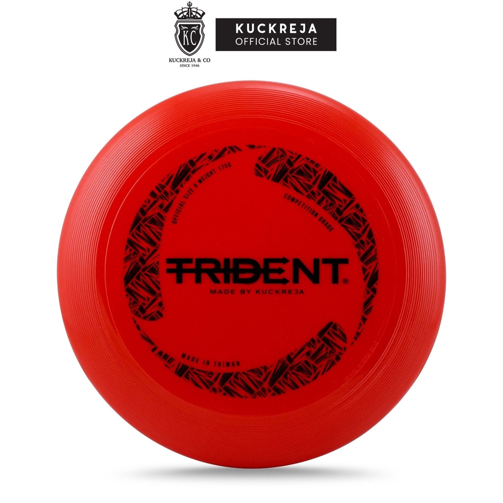 Trident Professional Outdoor Frisbee - Red (175g) | Shopee Malaysia