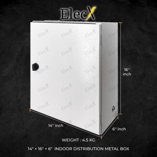 14×16×6 METAL DISTRIBUTION EMPTY BOX INDOOR METAL MULTI DB CLAD ...