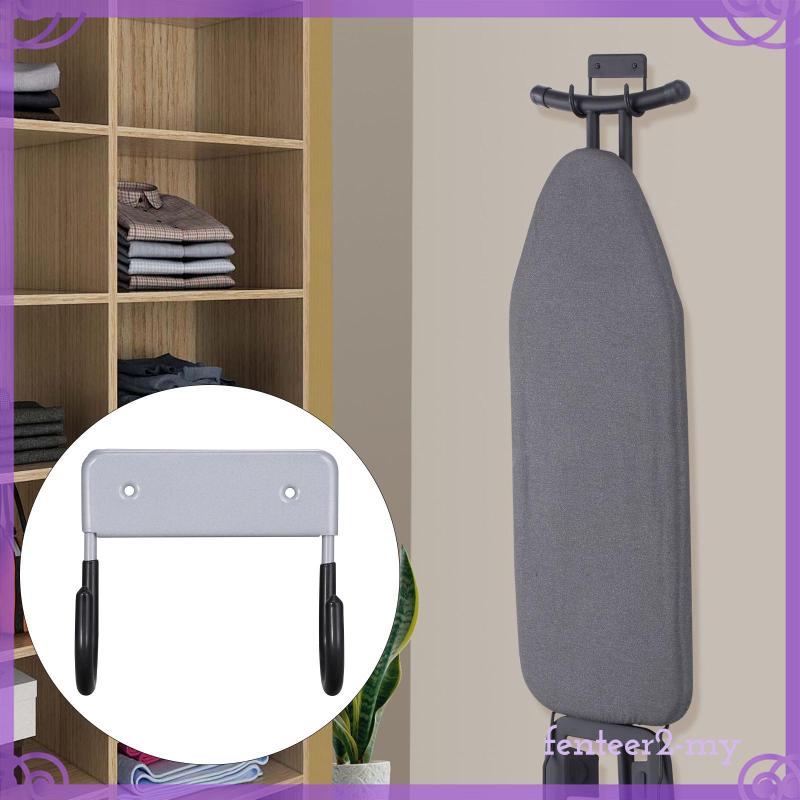 [FenteerbdMY] Ironing Board Holder Wall Mount Iron Board Organizer Wall ...