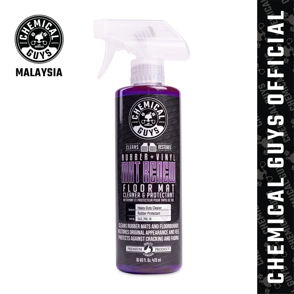 Chemical Guys Mat ReNew Rubber And Vinyl Floor Mat Cleaner and ...