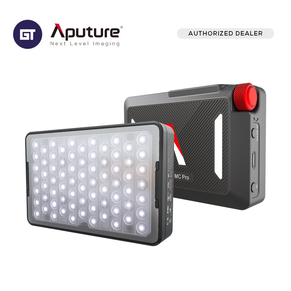 Aputure MC Pro RGBWW Lensed Mini LED Panel Light for Professionals ...