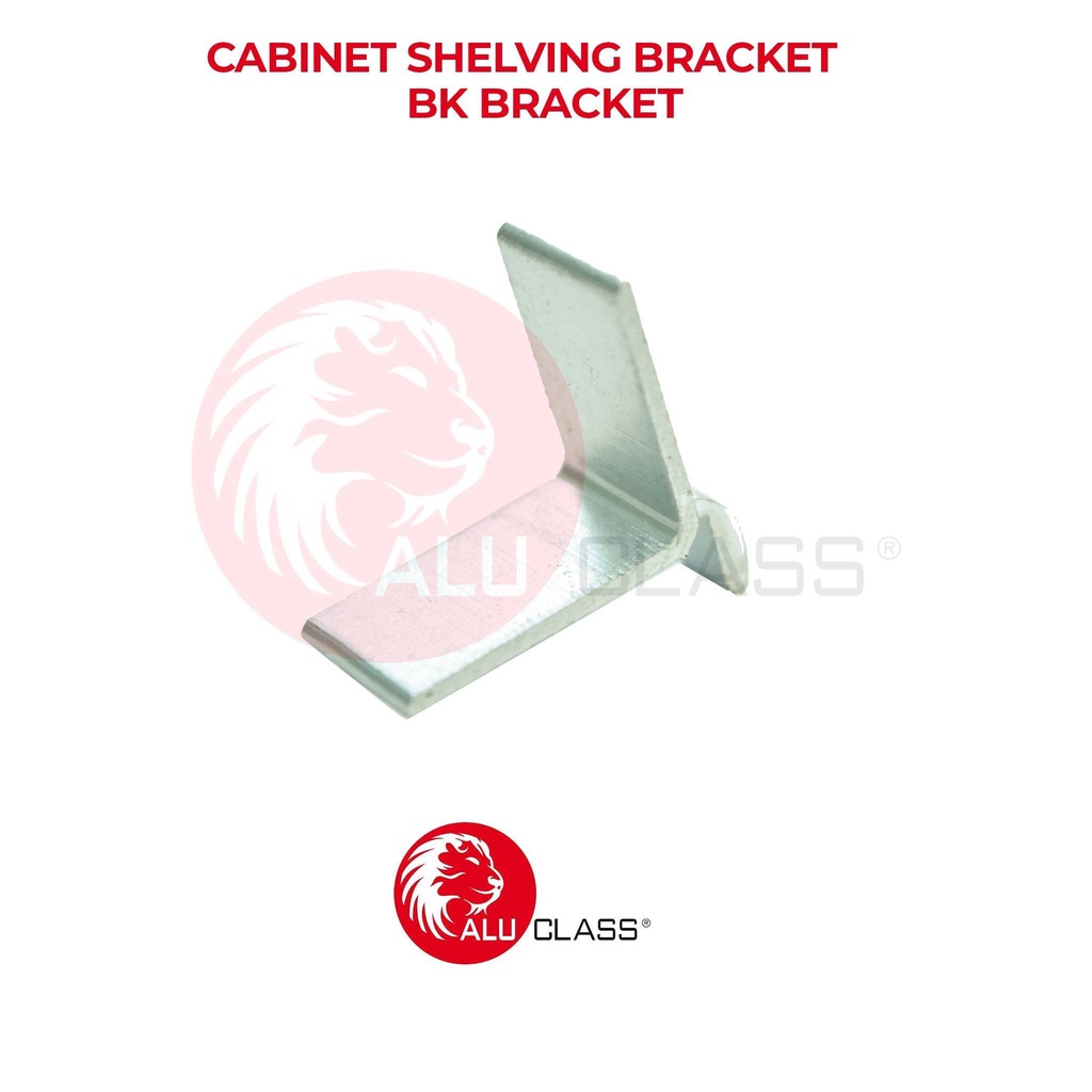 Cabinet Shelving Bracket Bk Bracket ALUCLASS AA-AH212-BK BRACKET ...