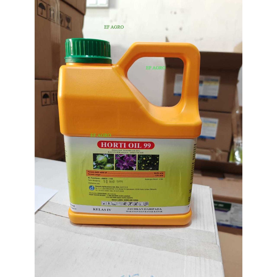 4L Horti Oil 99 White Oil 99% Mealybug Insecticide Racun Serangga ...
