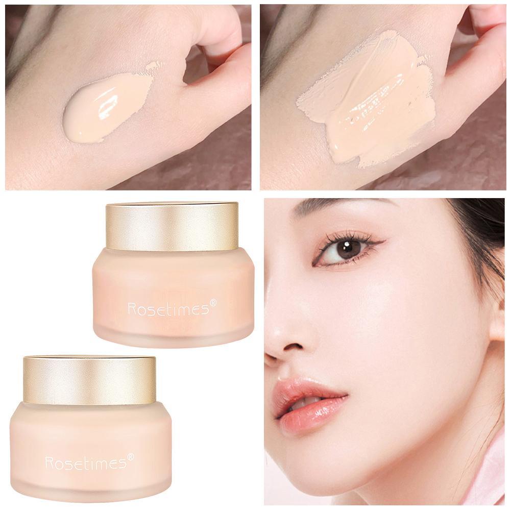 Rosetimes Soft Light Foundation Cream Waterproof Sweat Proof Concealer ...