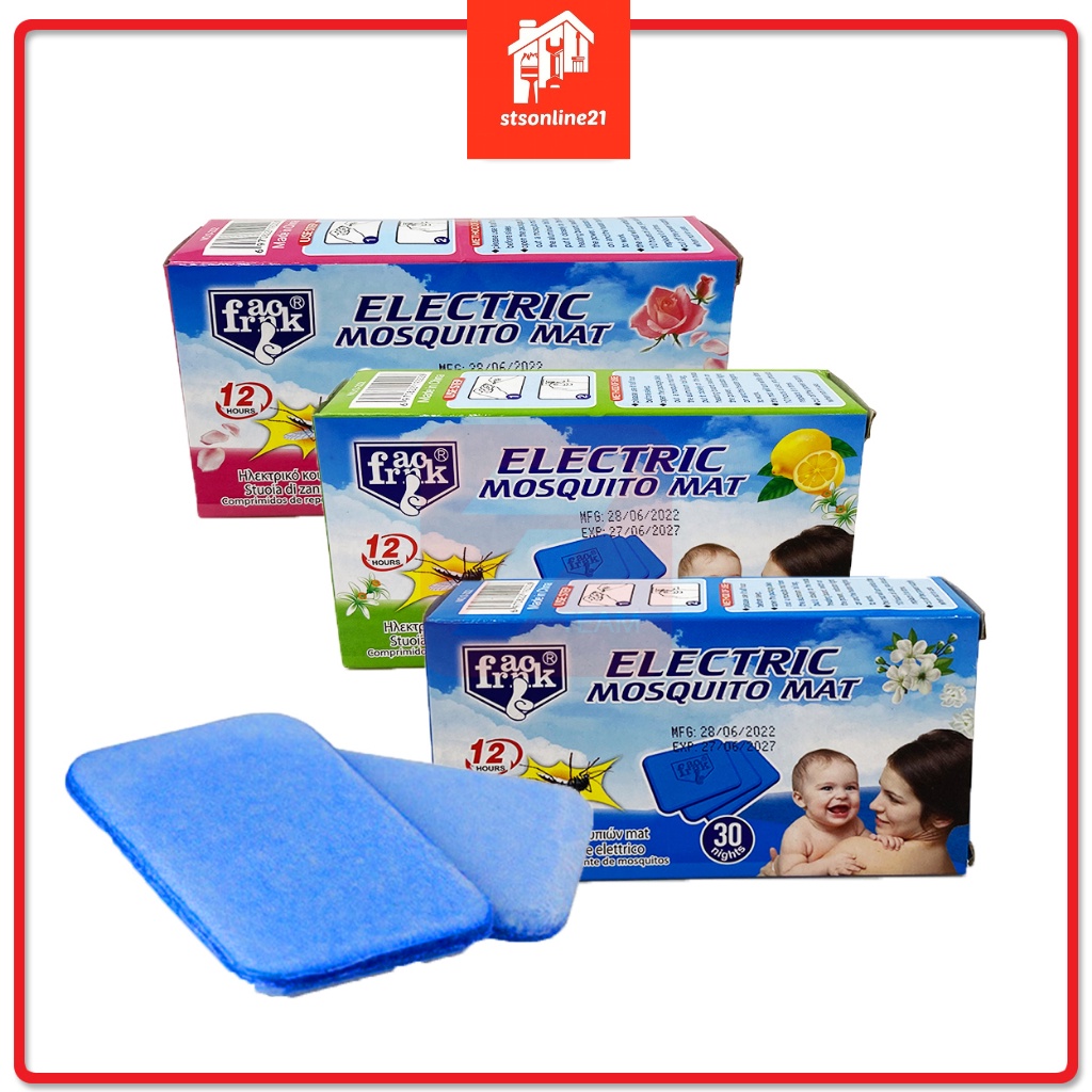 KuaKua Mosquito Repellent Insect Bite Mat Tablet Replace Refill Pest ...