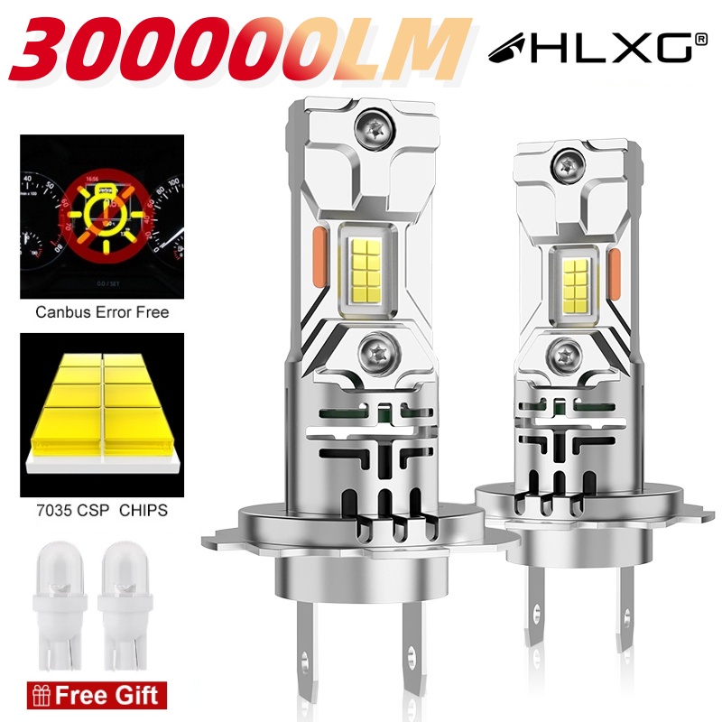 High quality【1pair】H7 H4 HB3 HB4 H11 LED Car Fog Light Bulbs H1 H8 H9 ...