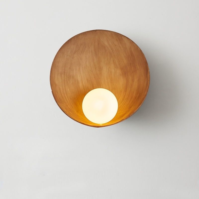 LAMPU DINDING RUANG TAMU MODERN INDOOR WALL LIGHT CREATIVE WOOD TEXTURE ...