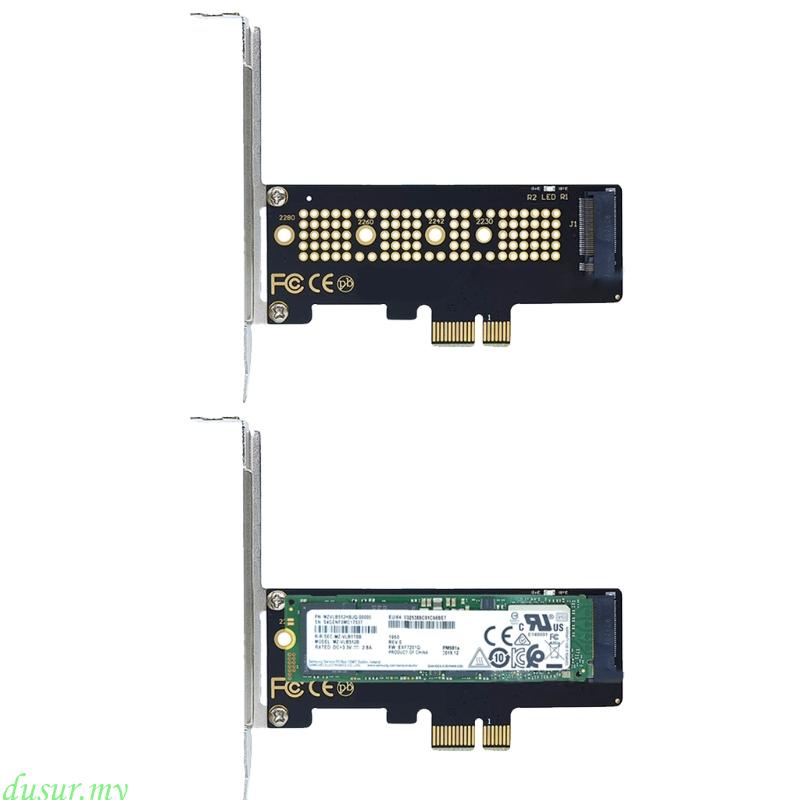 dusur7 for M 2 NVME to PCIe X4 X2 AHCI Protocol M2 NGFF-compatible SSD Solid Drive Adap | Shopee ...
