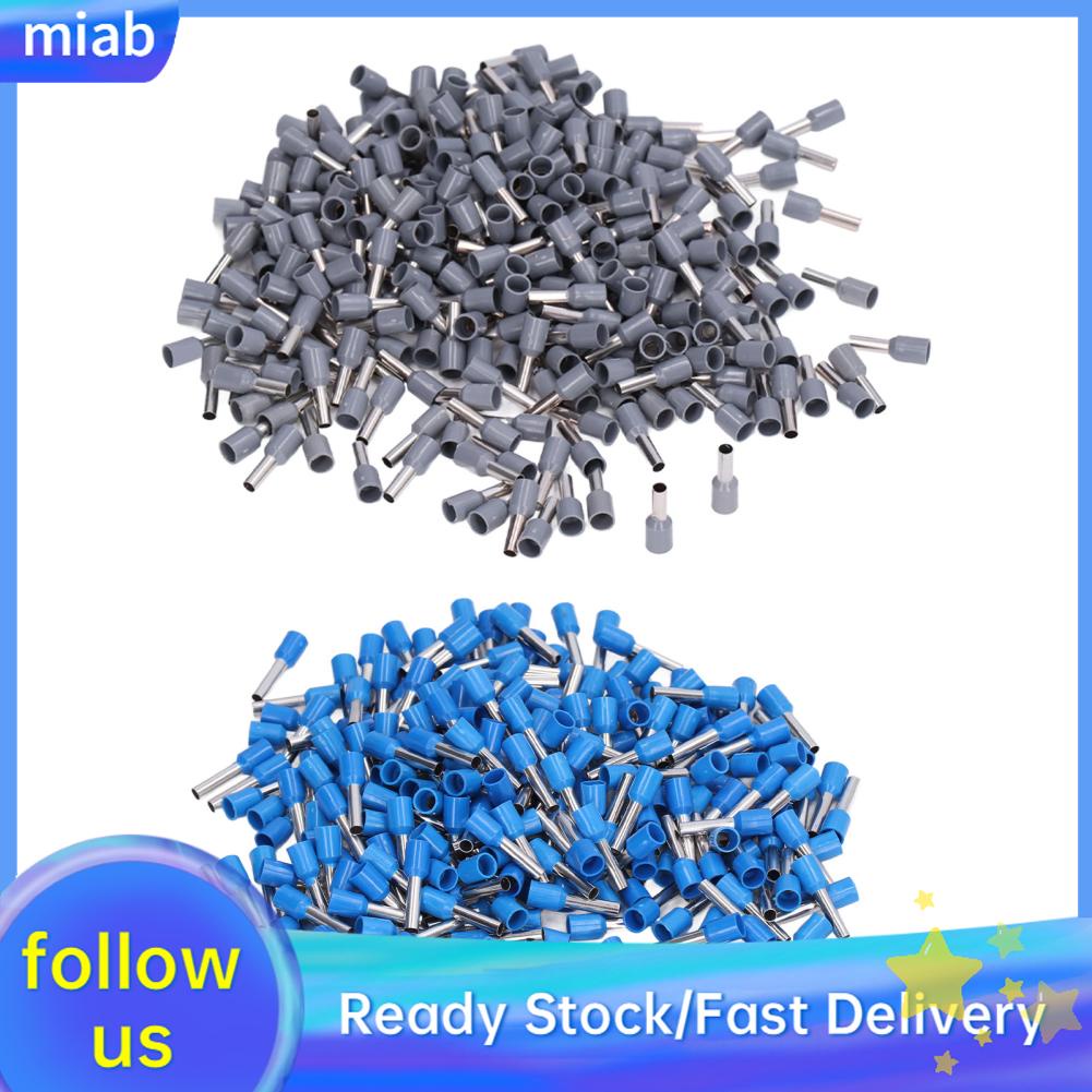 Maib 1000pcs 12 Awg Gauge Ferrule Connectors Insulated Pin Cord End