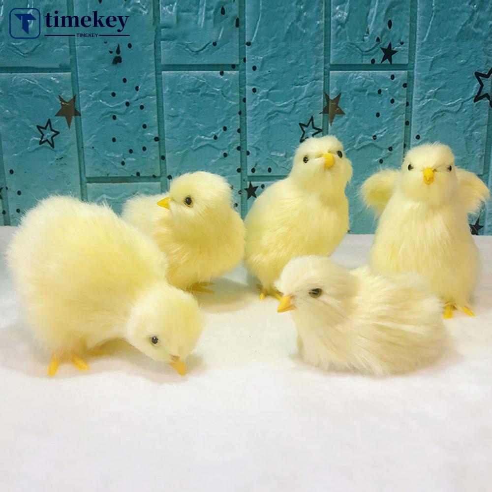 TIMEKEY Simulation Chick Plush Toy Children Cognition Chicken Model ...