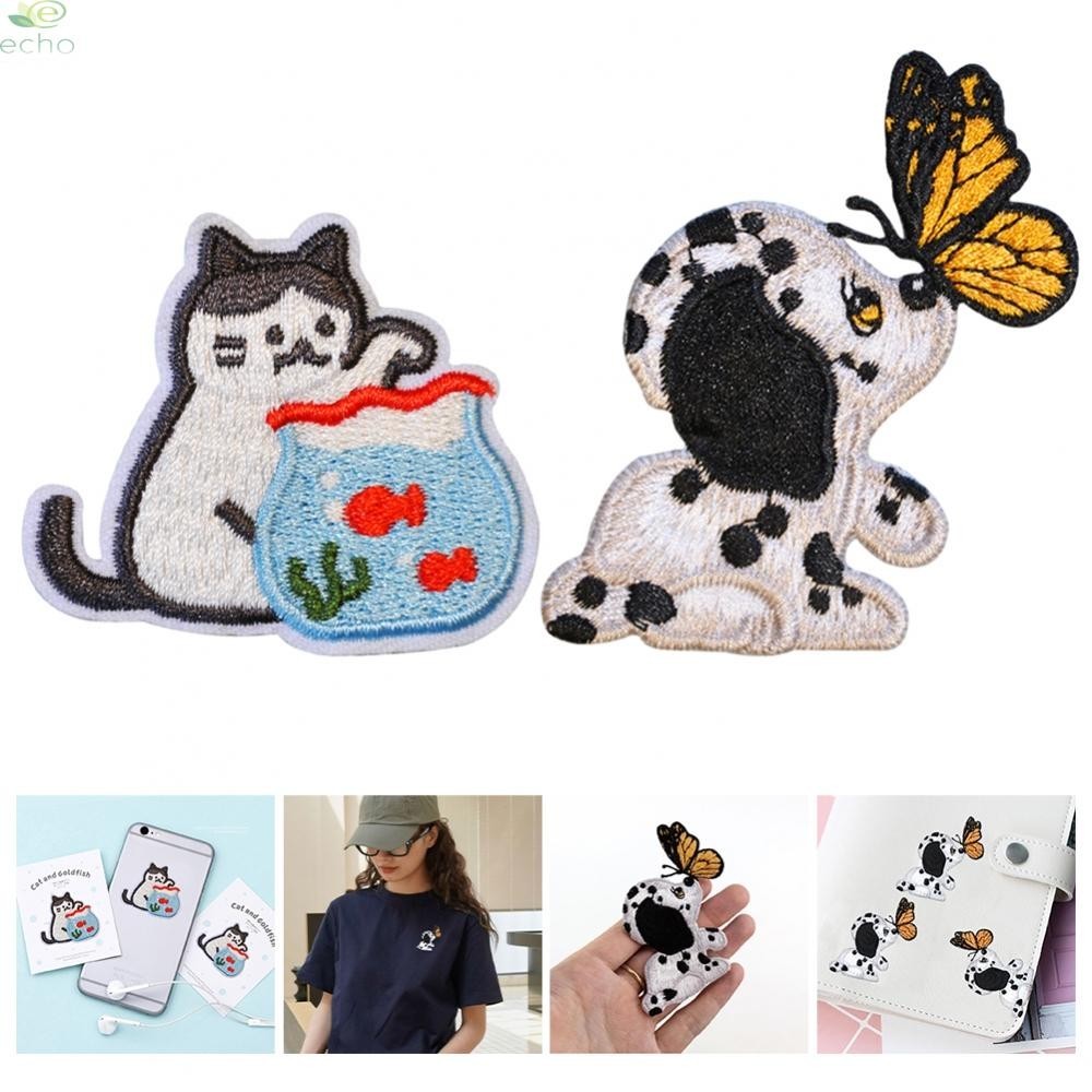 Stickers Cartoon Animal Clothing Patches Computer Stickers Label Patch ...