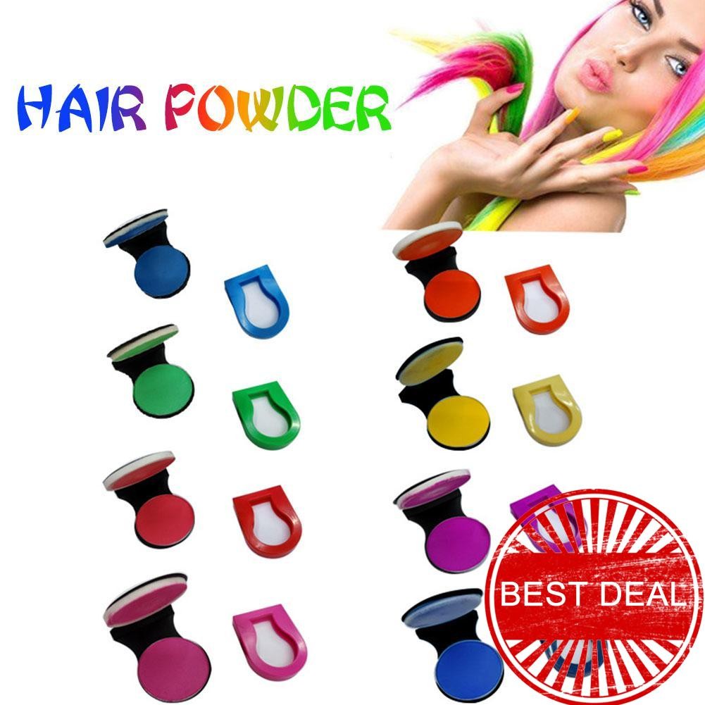 Hair Color Chalk Powder Temporary Hair Spray Diy Women Beauty Styling ...