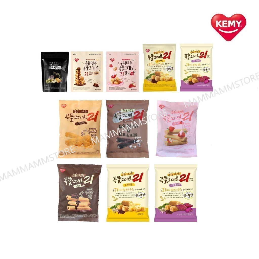 Kemy Mini & Baked Grain Crispy Roll 21 80g / 150g | Shopee Malaysia
