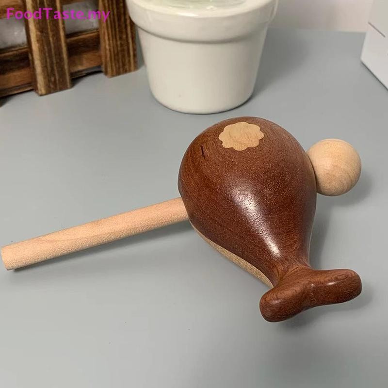 FoodTaste Wooden Fish Ornament Whale Shape Block Toy Ornament ...