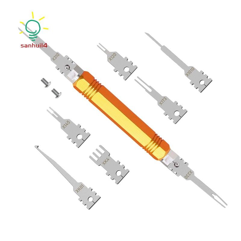 Electrical Pin Removal Tool Kit,Double Tip Replacement Terminal Removal ...
