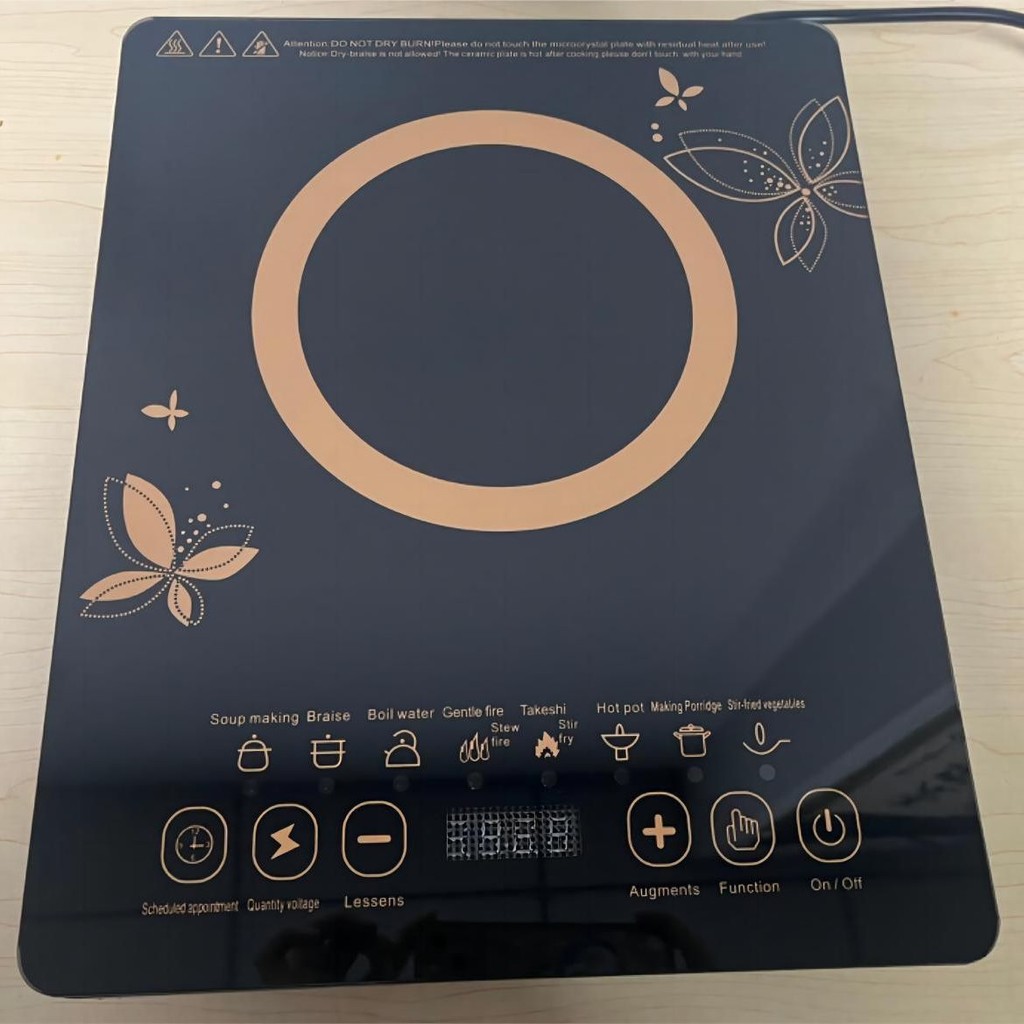 Periuk Aruhan Standard Eropah Dapur Aruhan 110V Periuk Seramik Elektrik ...