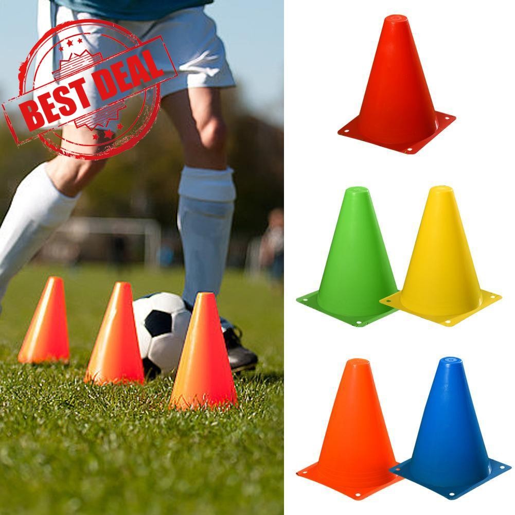 Football Basketball Training Cones 18cm Sport Cone Barrier Agility ...