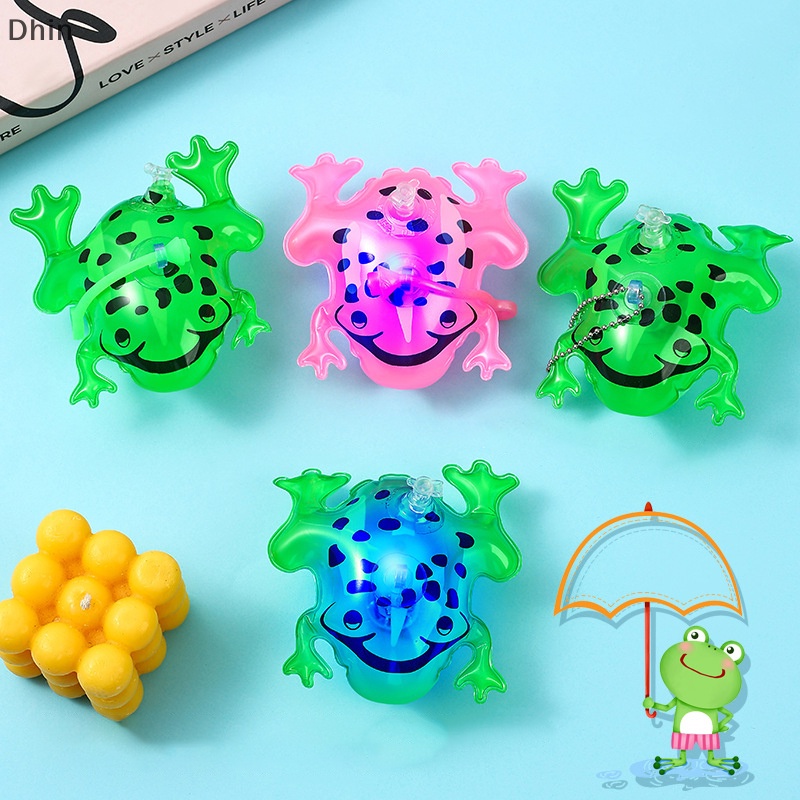 [Dhin] 1Pc 11/20cm Inflatable Frog Luminous Balloons Swimming Pool ...