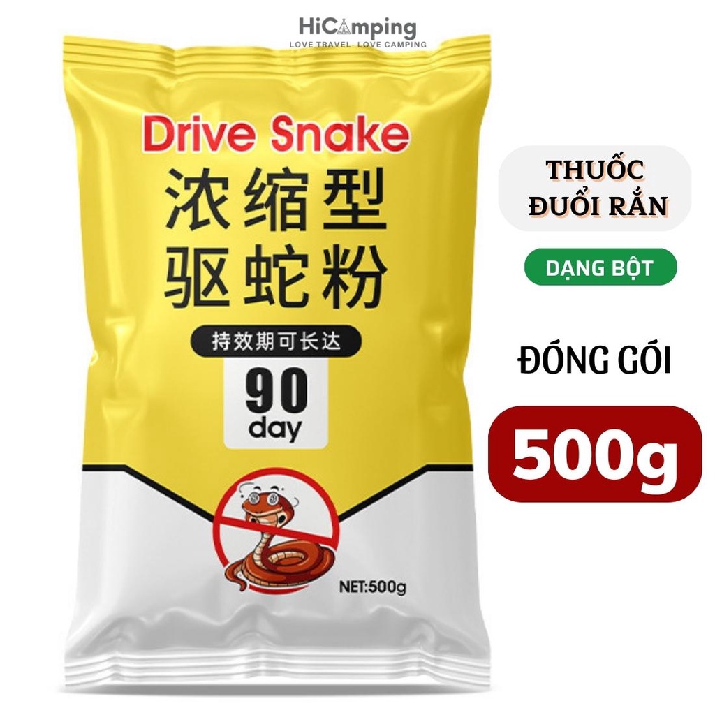 Drive Snake Repellent Powder - 500g Pack - Yellow Powder - Effective ...