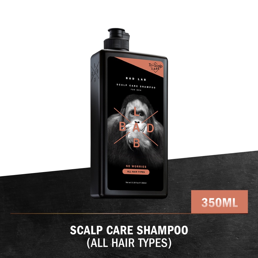 BADLAB No Worries ScalpCare All Hair Types Shampoo 350ml | Shopee Malaysia