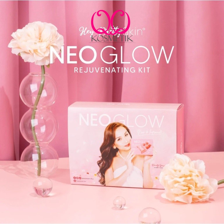 NEOGLOW Set 4in1 Hey Pretty Skin Neo Glow Skincare Cleanser Bar Rejuv ...